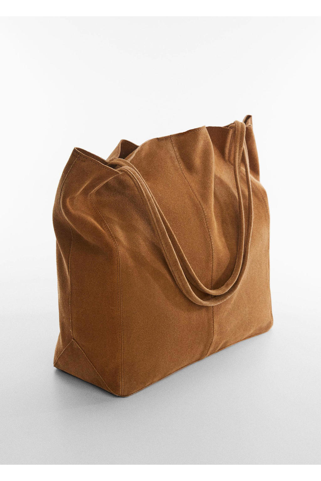 Mango suède shopper cognac kopen? | Morgen in huis | wehkamp