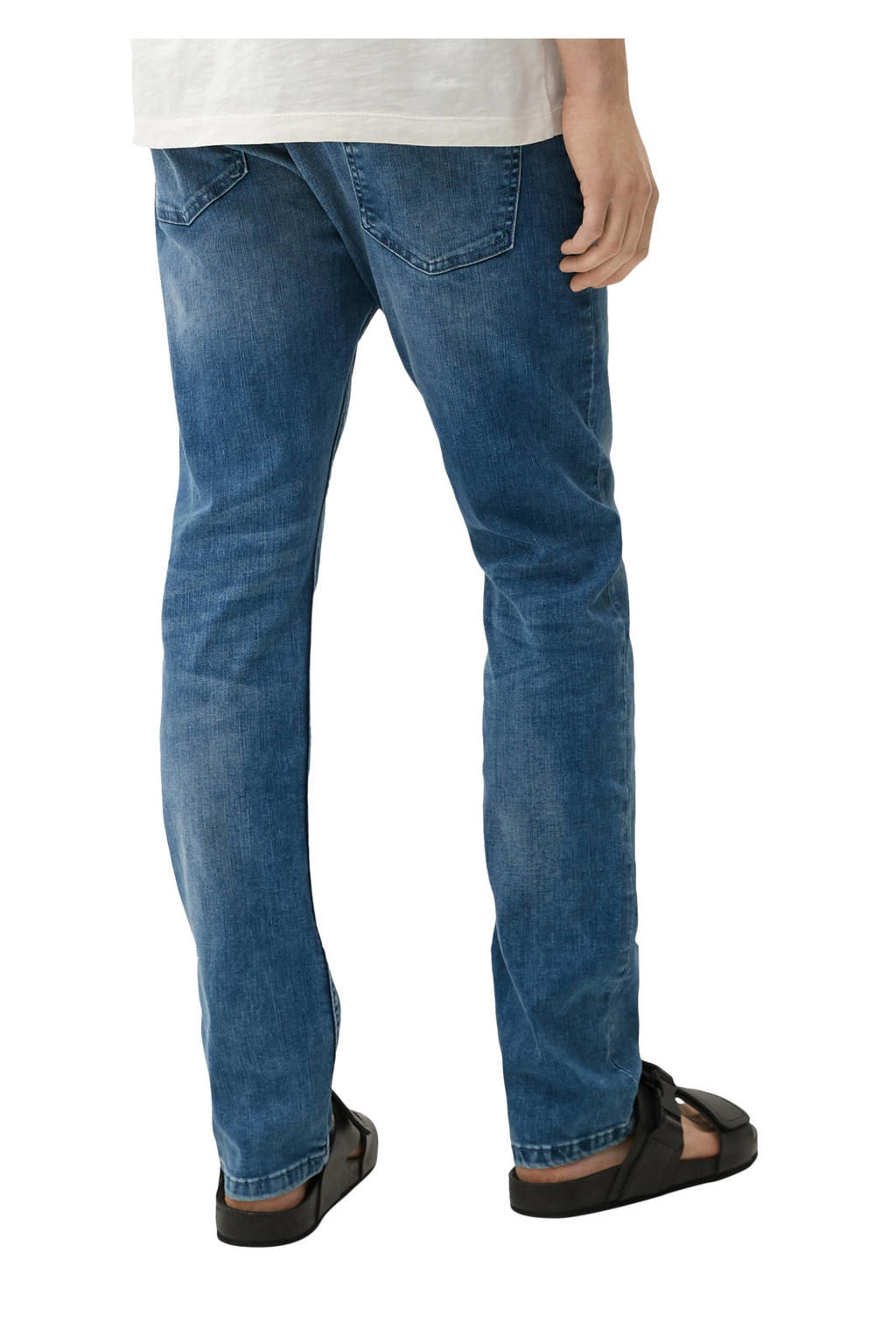 s.Oliver slim fit jeans Keith dark denim | wehkamp