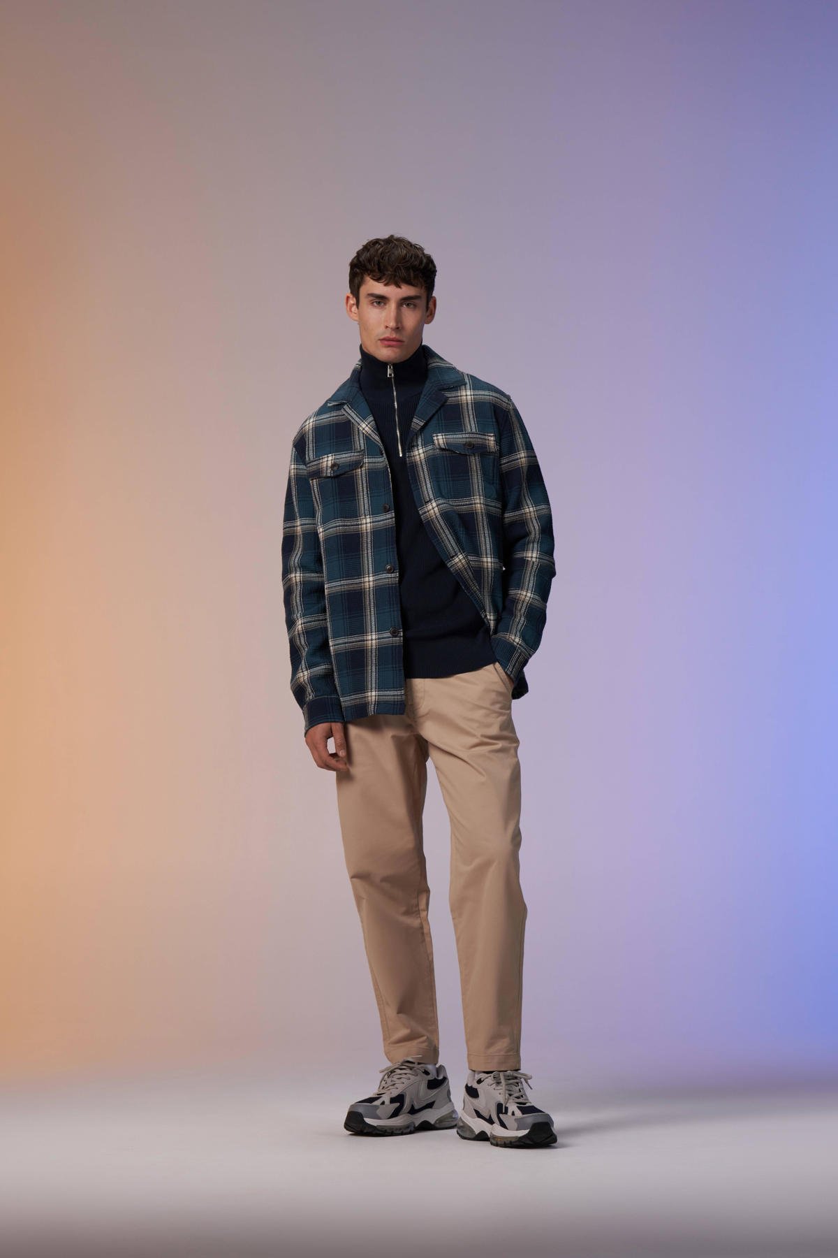 WE Fashion loose fit chino faded teak | wehkamp