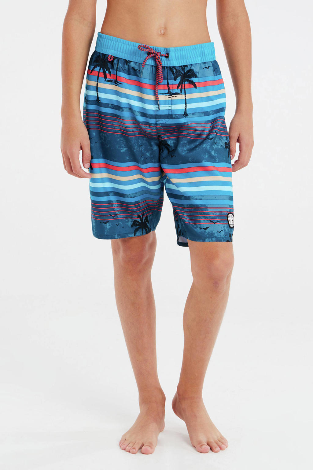 Protest zwemshort PRTJASON JR blauw/oranje | wehkamp