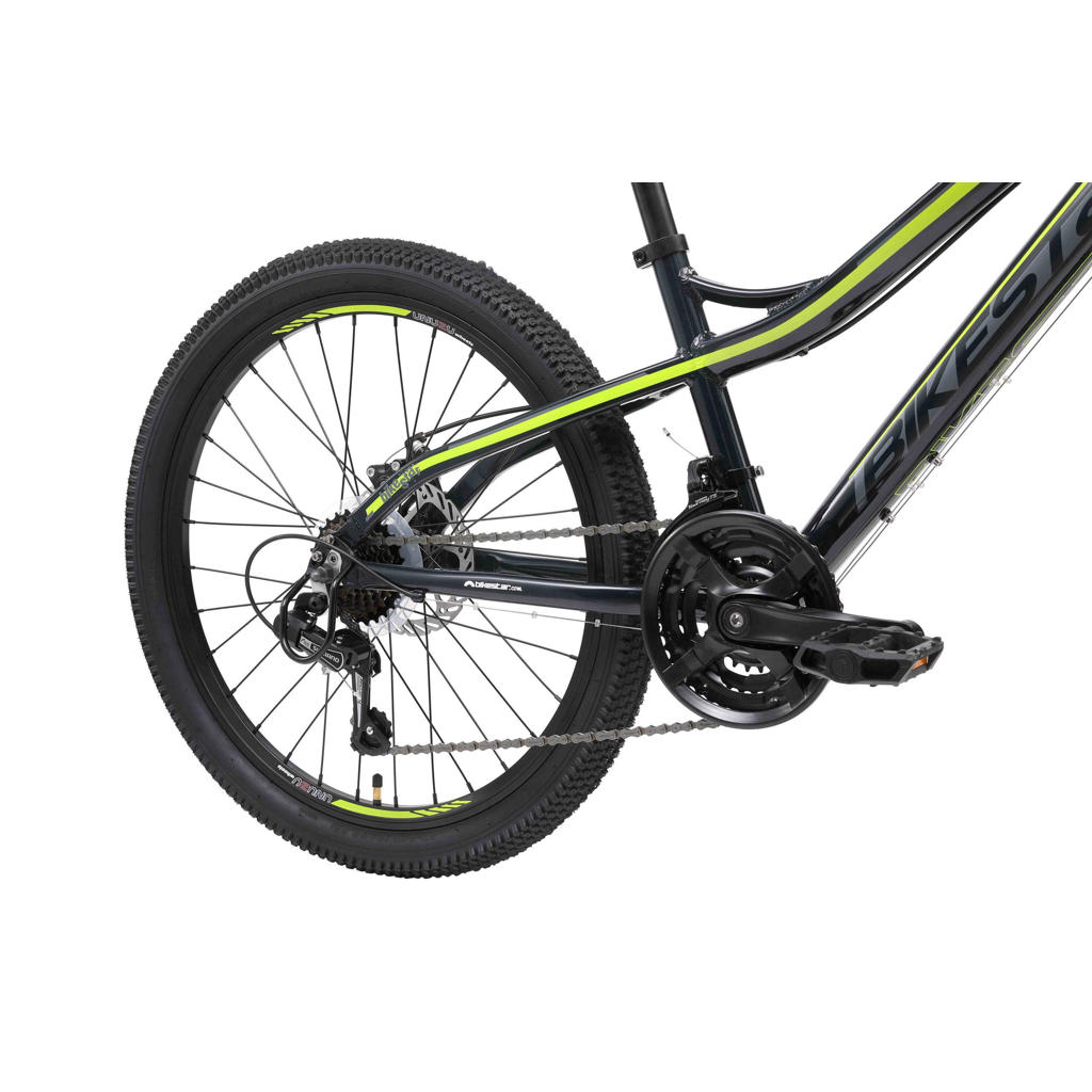 BikeStar MTB kinderfiets 24 inch zwart | wehkamp