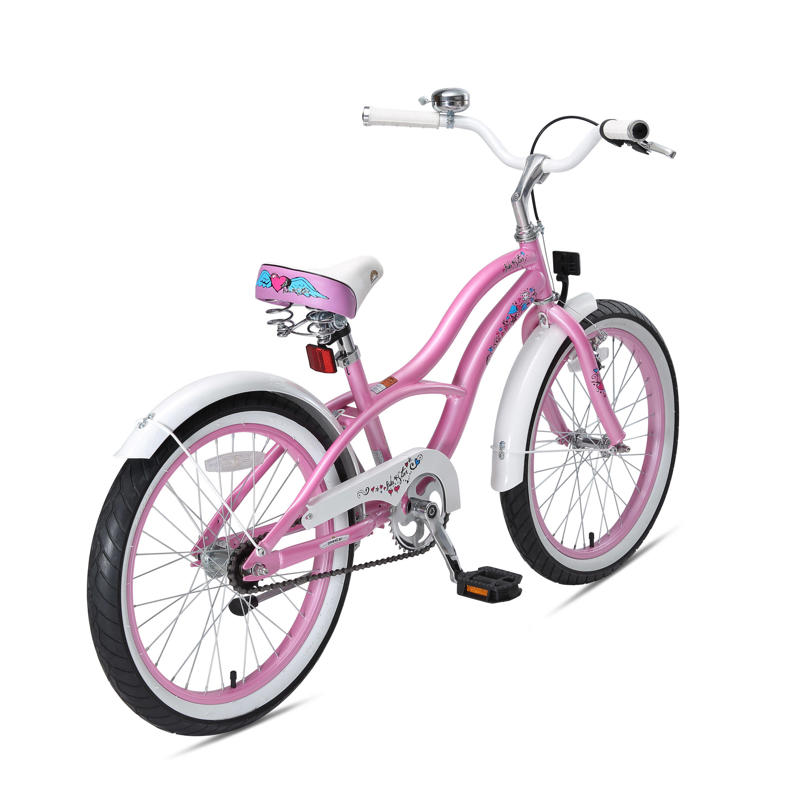 BikeStar Cruiser kinderfiets 20 inch roze | wehkamp