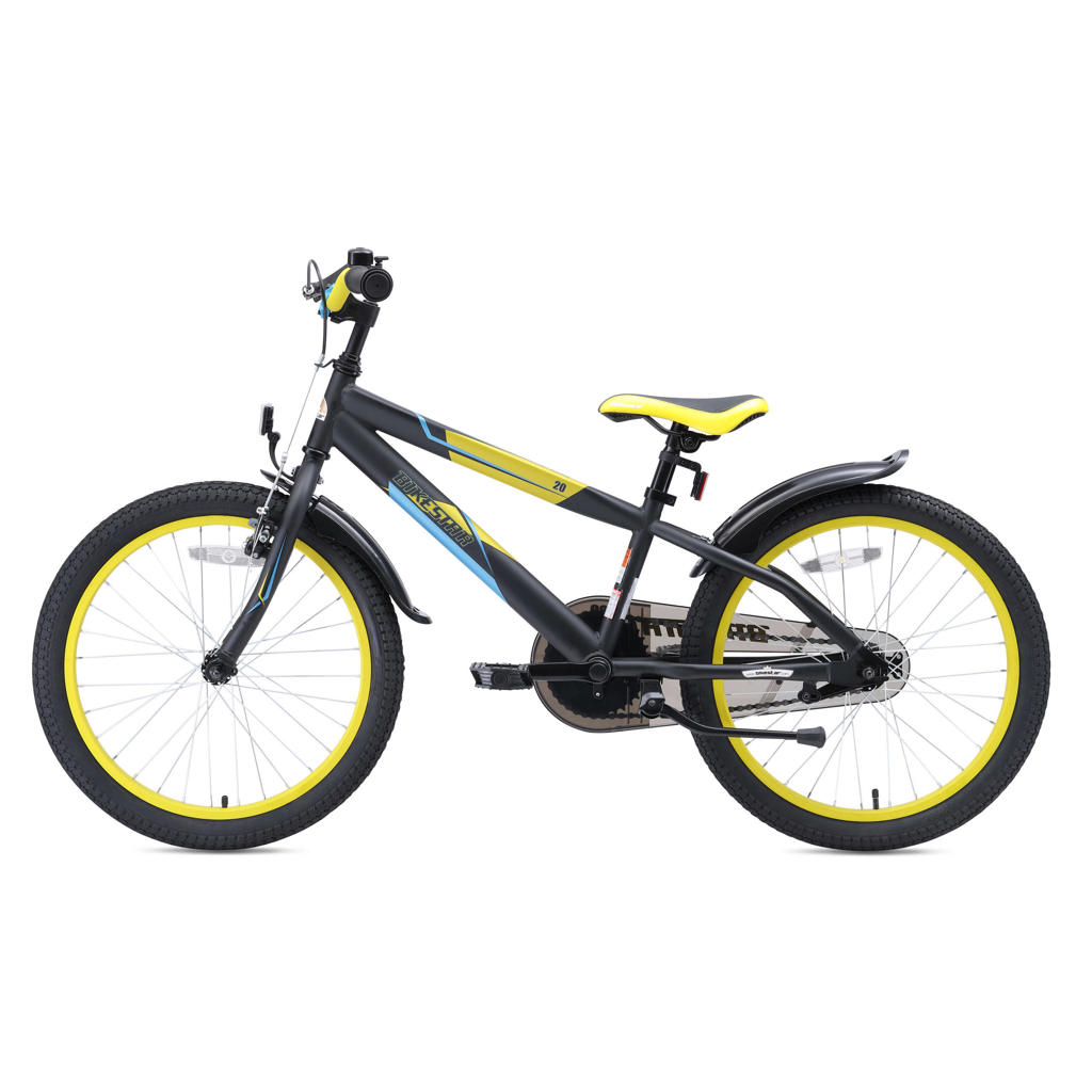 BikeStar Urban Jungle kinderfiets 20 inch zwart | wehkamp