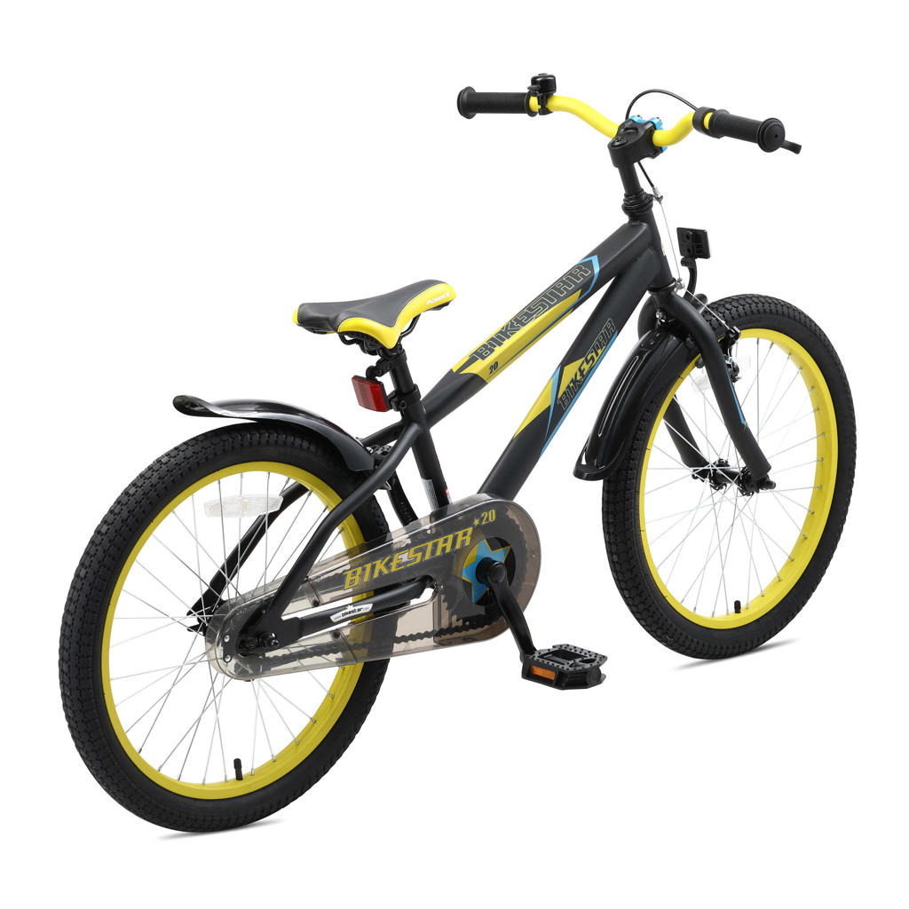 BikeStar Urban Jungle kinderfiets 20 inch zwart | wehkamp