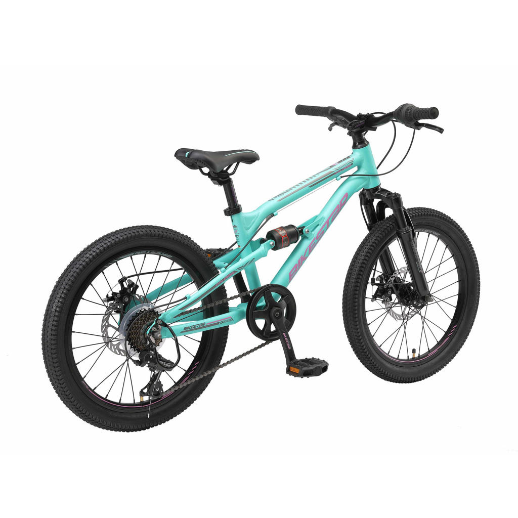 BikeStar MTB kinderfiets 20 inch mint | wehkamp