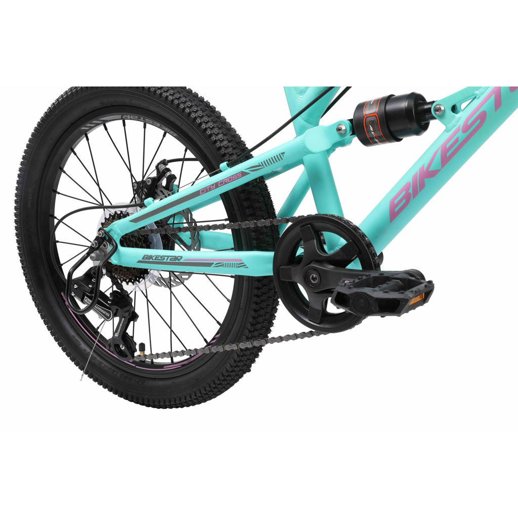 BikeStar MTB kinderfiets 20 inch mint | wehkamp