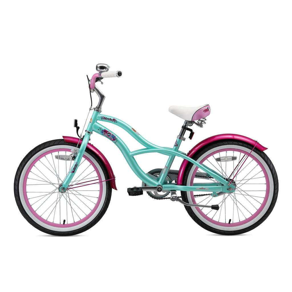 BikeStar Cruiser kinderfiets 20 inch mint | wehkamp