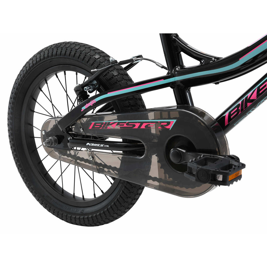 BikeStar Mountainbike kinderfiets 16 inch zwart | wehkamp