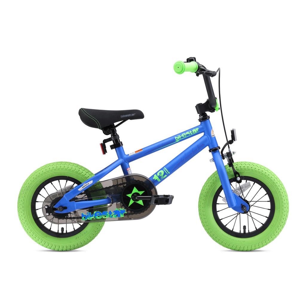 BikeStar BMX kinderfiets 12 inch blauw | wehkamp