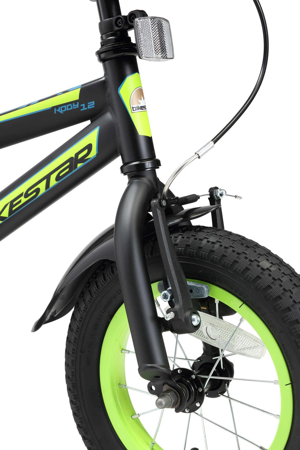 BikeStar Urban Jungle kinderfiets 12 inch zwart | wehkamp