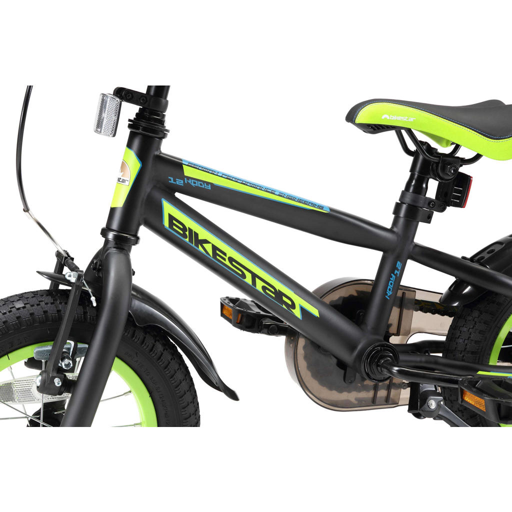 BikeStar Urban Jungle kinderfiets 12 inch zwart | wehkamp