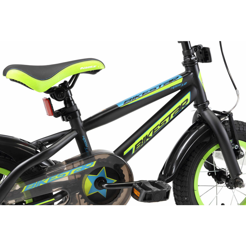 BikeStar Urban Jungle kinderfiets 12 inch zwart | wehkamp