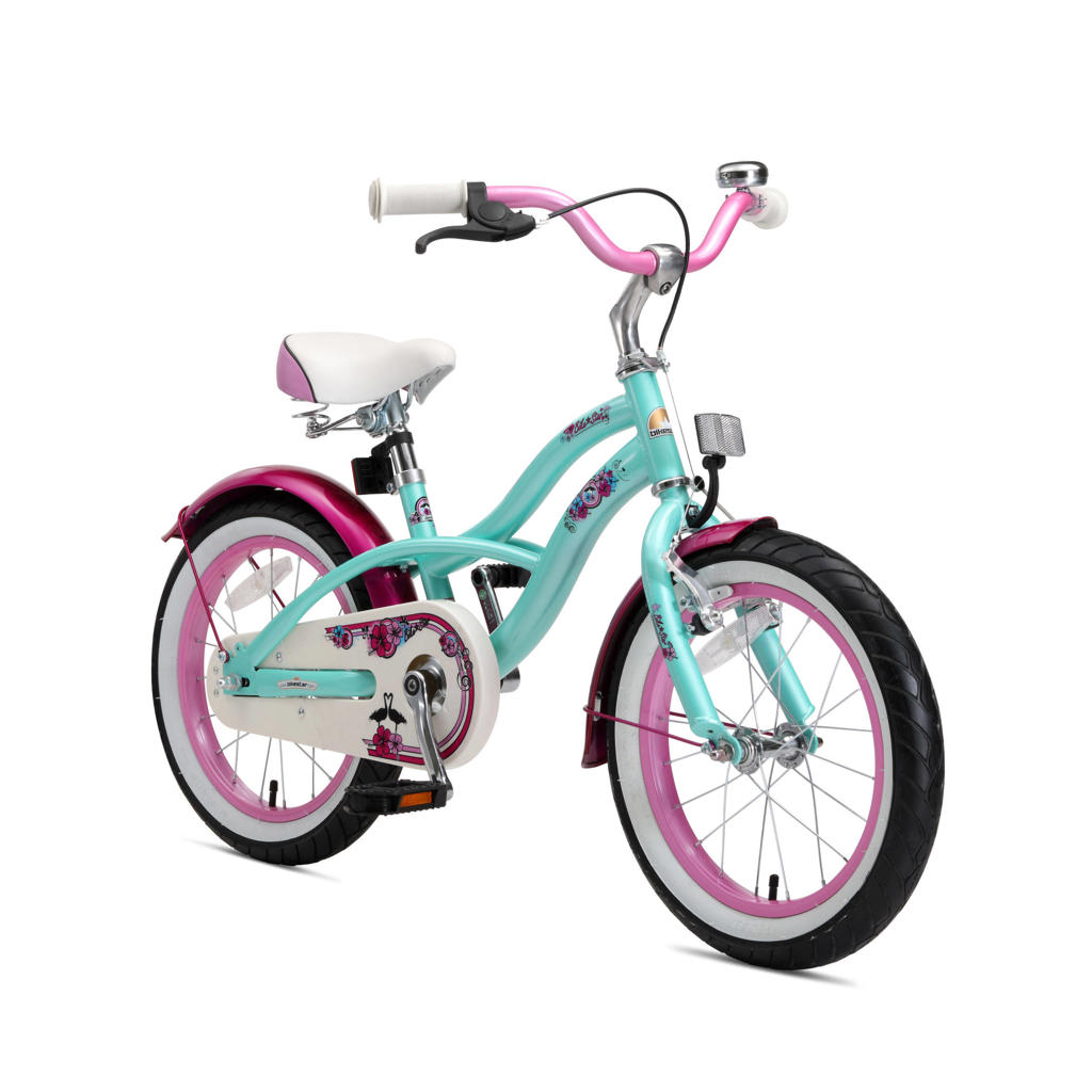 BikeStar Cruiser kinderfiets 16 inch mint | wehkamp