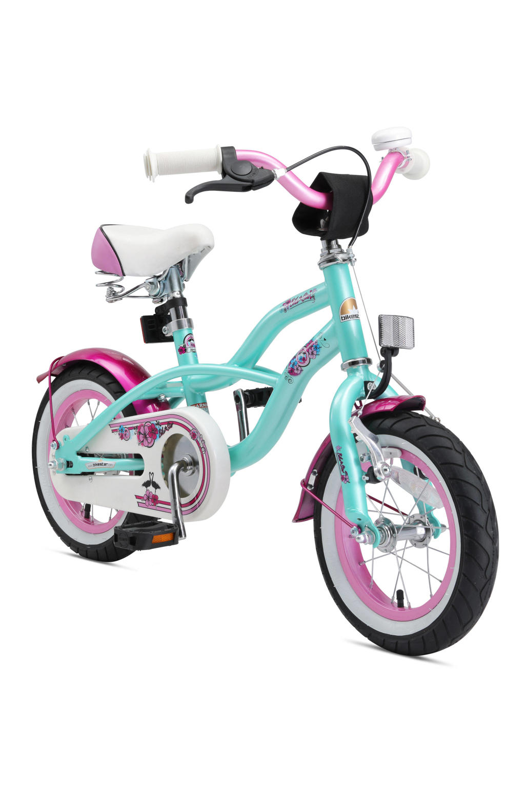 BikeStar Cruiser kinderfiets 12 inch mint | wehkamp