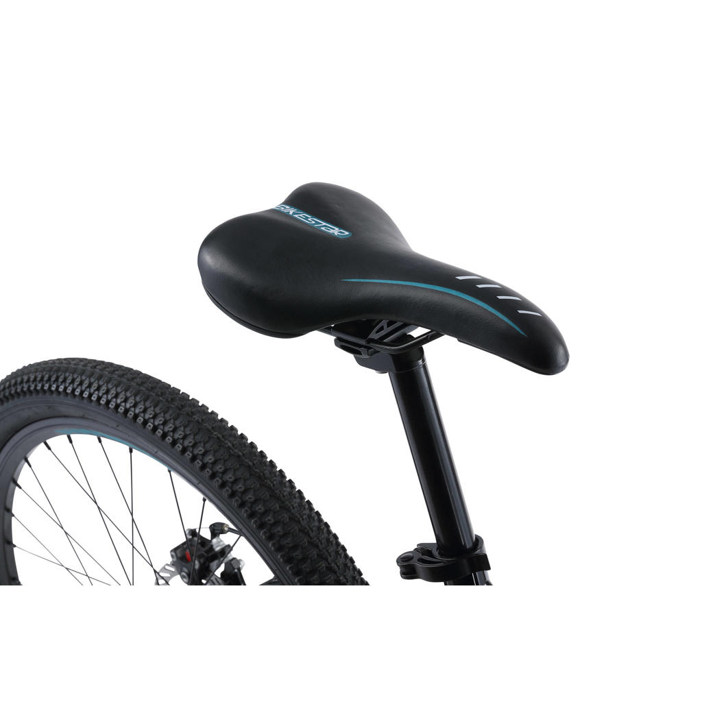 BikeStar MTB kinderfiets 24 inch zwart | wehkamp