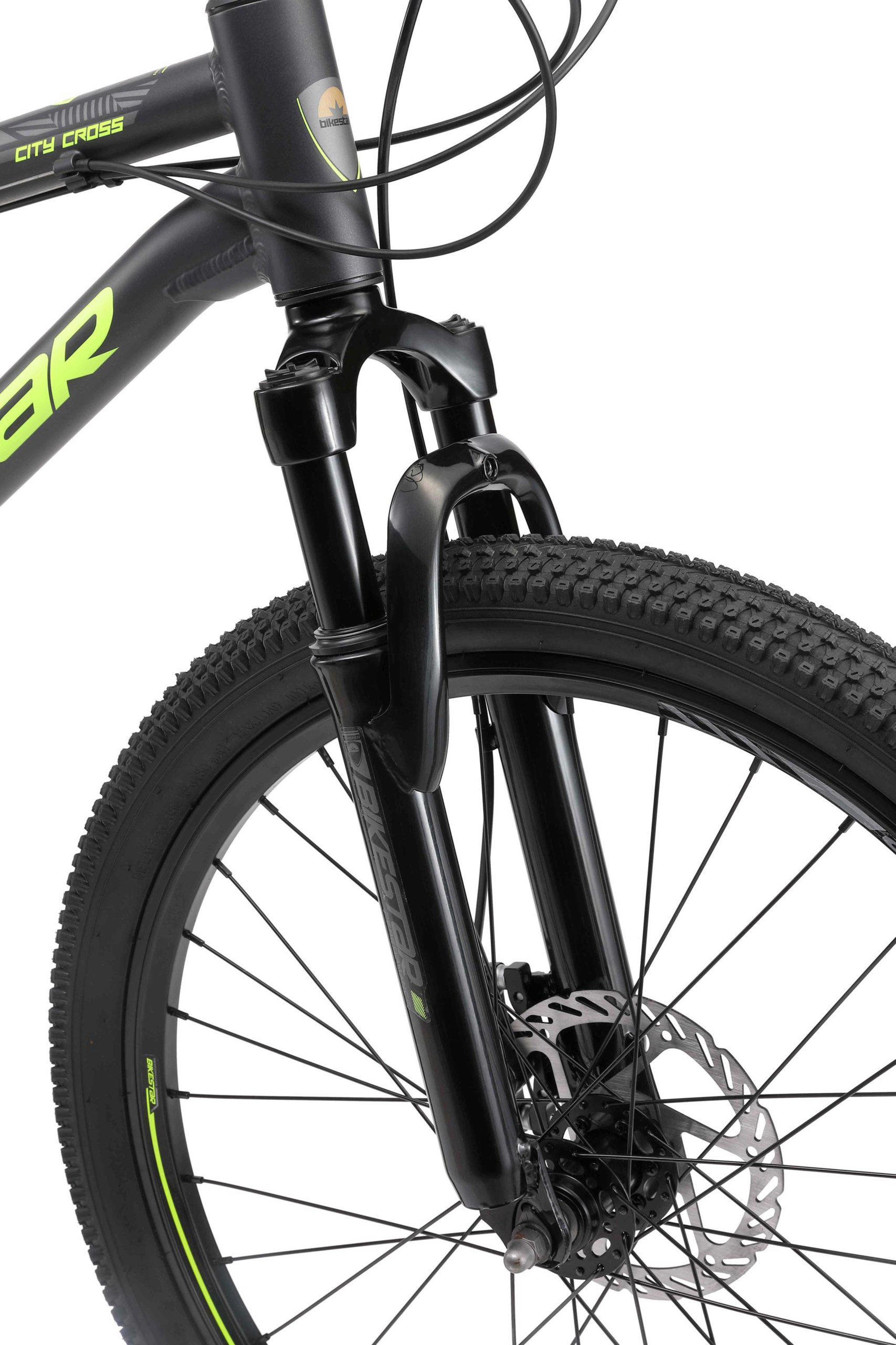 BikeStar MTB Fully kinderfiets 24 inch zwart | wehkamp