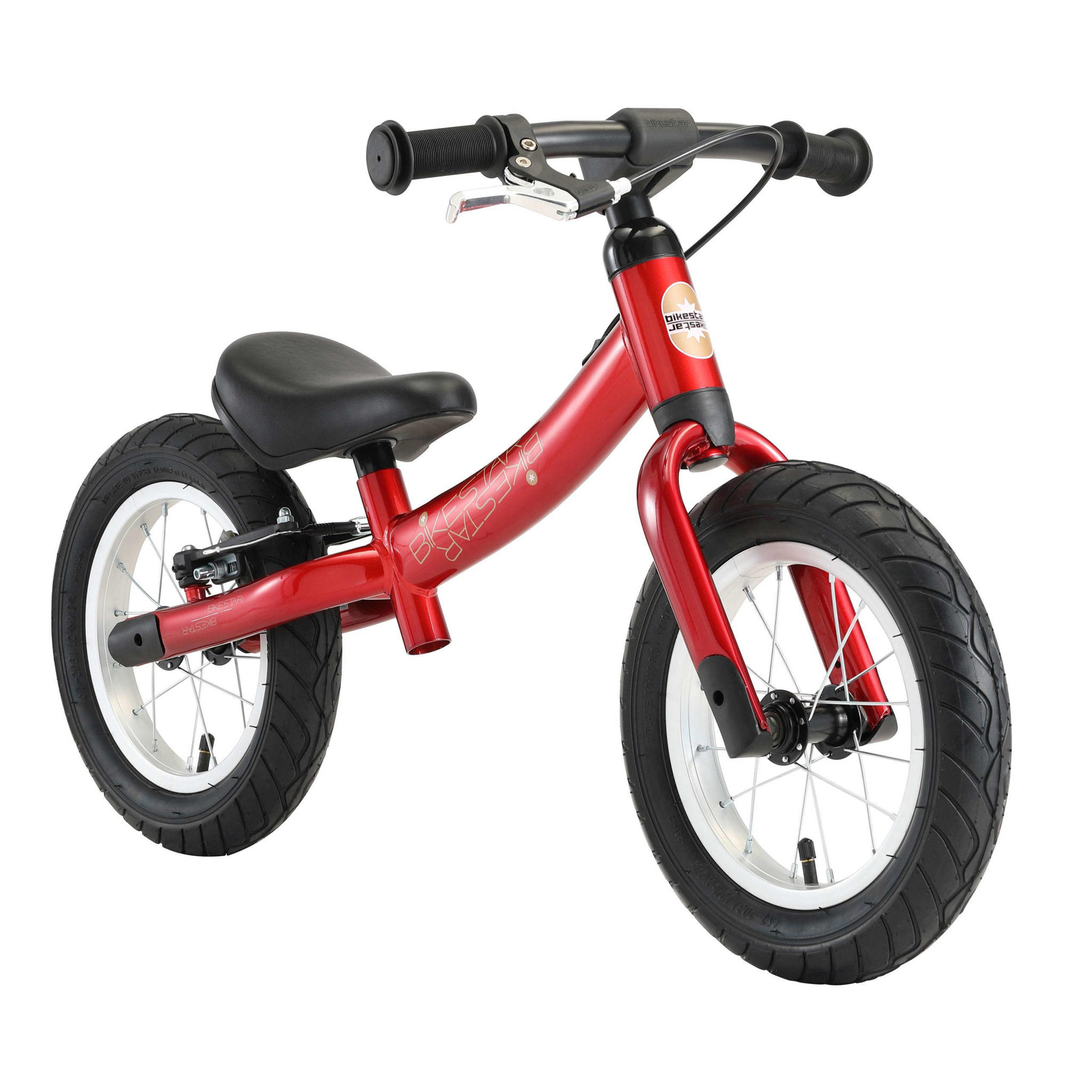 BikeStar Sport, meegroei loopfiets, 12 inch, rood | wehkamp