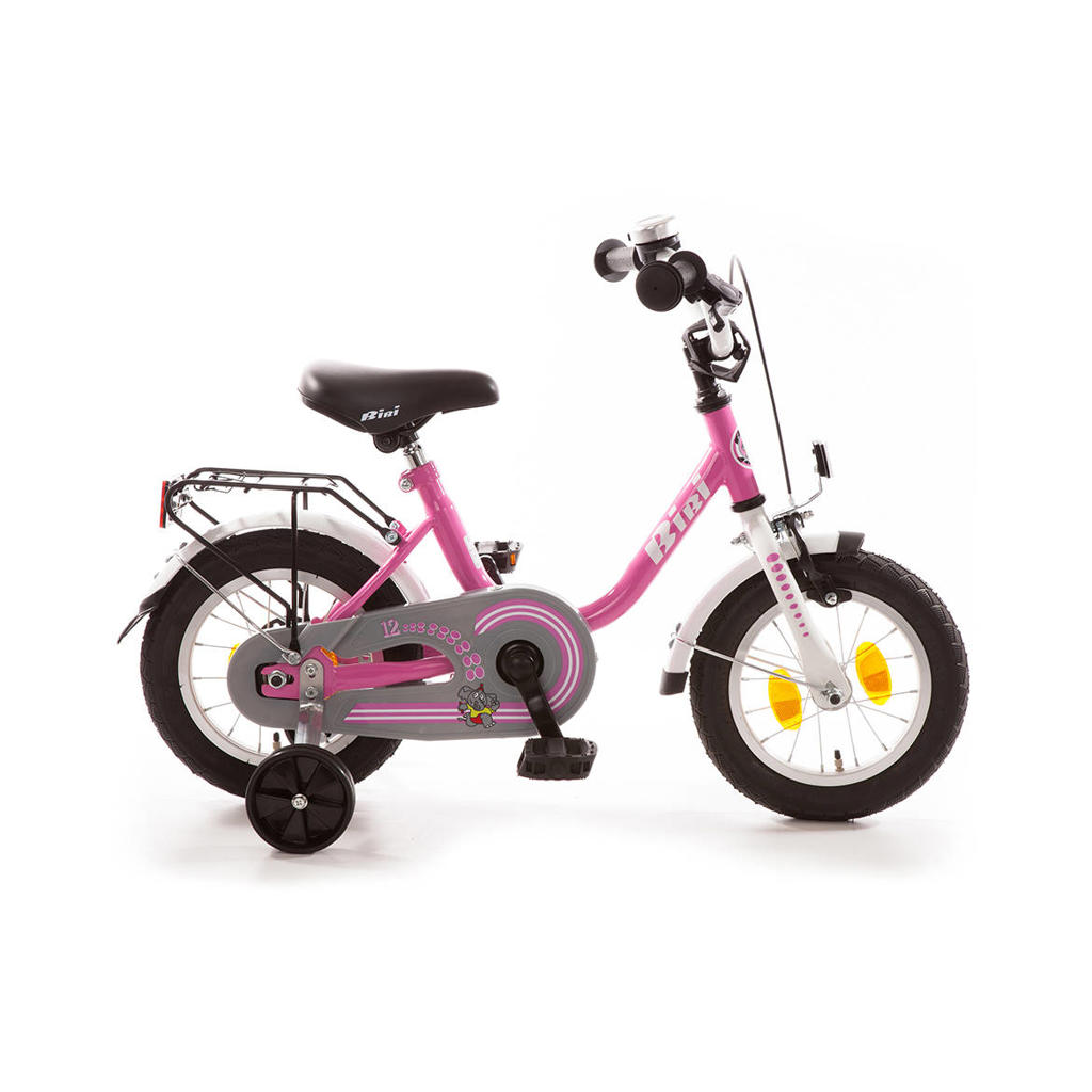Bachtenkirch Bibi kinderfiets 12 inch roze | wehkamp