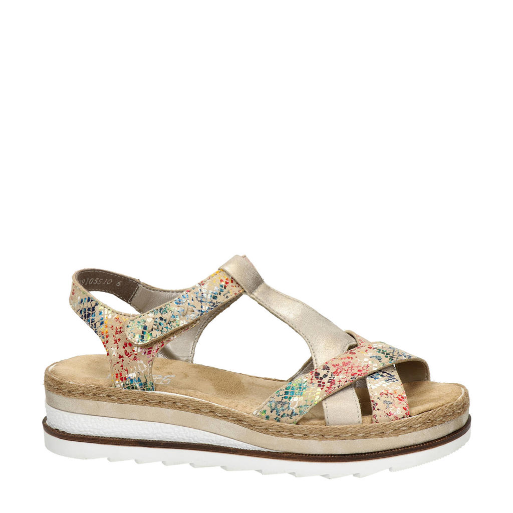 Rieker sandalen beige/multi kopen? | Morgen in huis | wehkamp