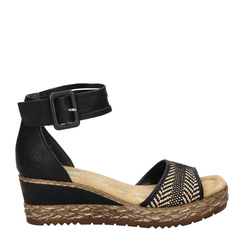 Rieker sandalen zwart kopen? | Morgen in huis | wehkamp