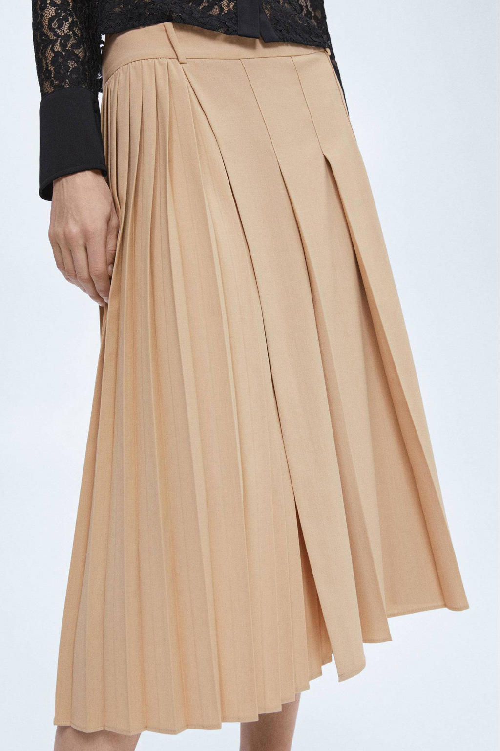 Mango A-lijn rok zand kopen? | Morgen in huis | wehkamp