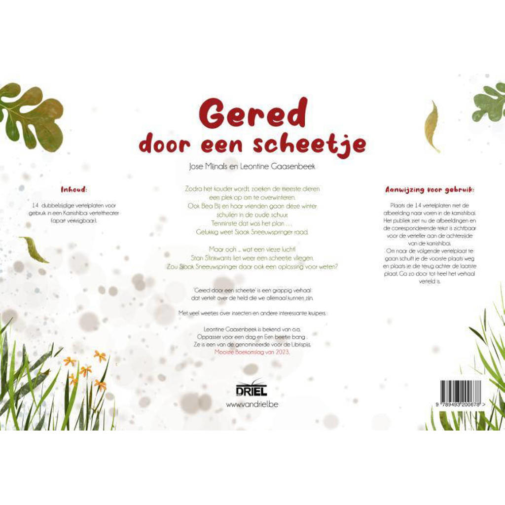 Jose Mijnals Gered door een scheetje kamishibai vertelplaten | wehkamp