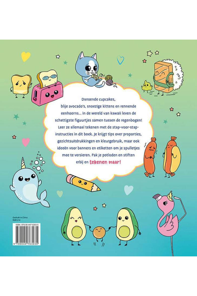 Stap voor stap kawaii leren tekenen | wehkamp