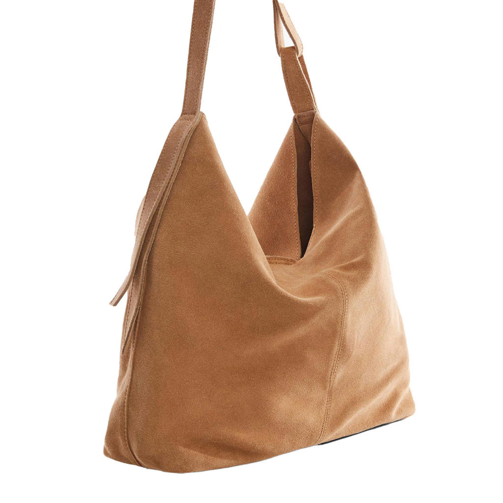 Mango suède shopper camel kopen? | Morgen in huis | wehkamp