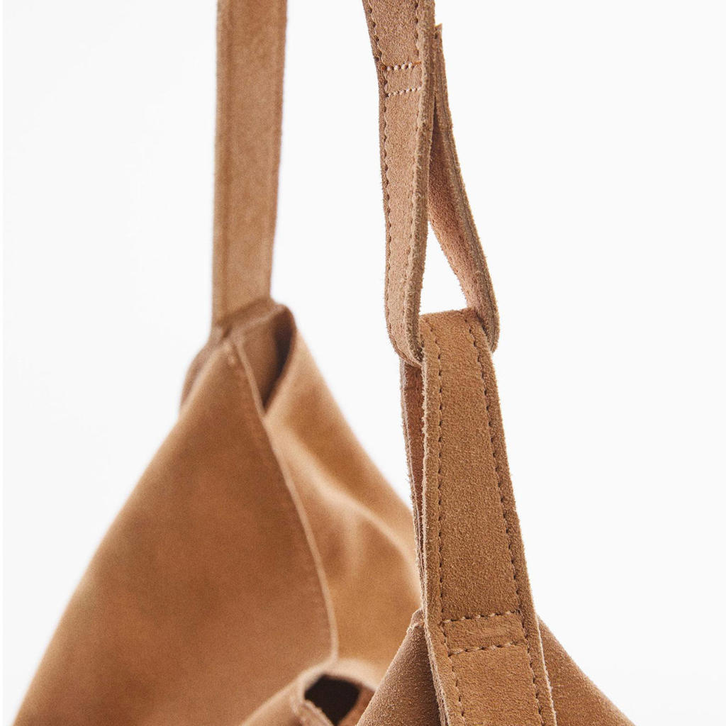 Mango suède shopper camel kopen? | Morgen in huis | wehkamp