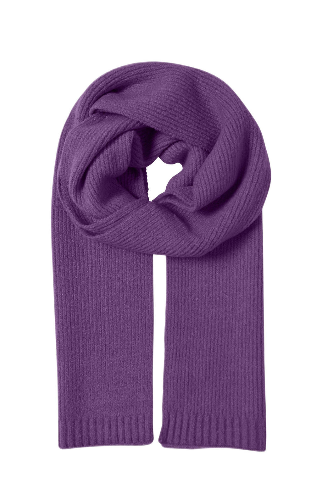 ICHI sjaal IAIVO donkerpaars kopen? | Morgen in huis | wehkamp