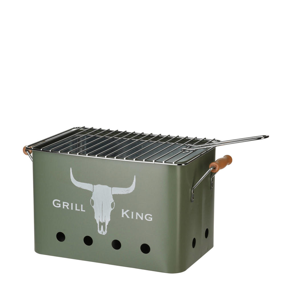 Vaggan houtskoolbarbecue Grill King (32x20x20 cm) | wehkamp