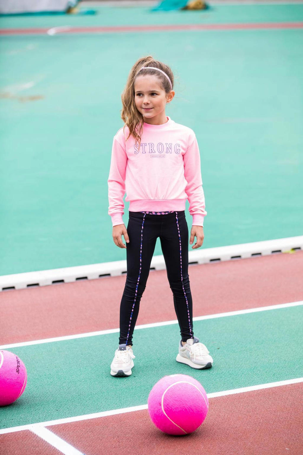 B.Nosy haarband met tekst - set van 3 zwart/roze/mintgroen | wehkamp