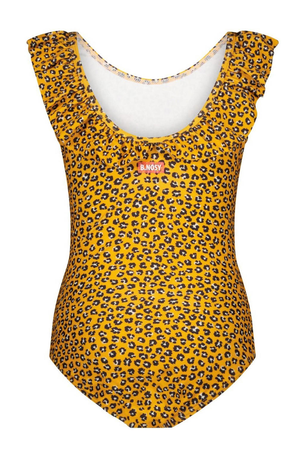 B.Nosy badpak met panterprint geel/zwart | wehkamp