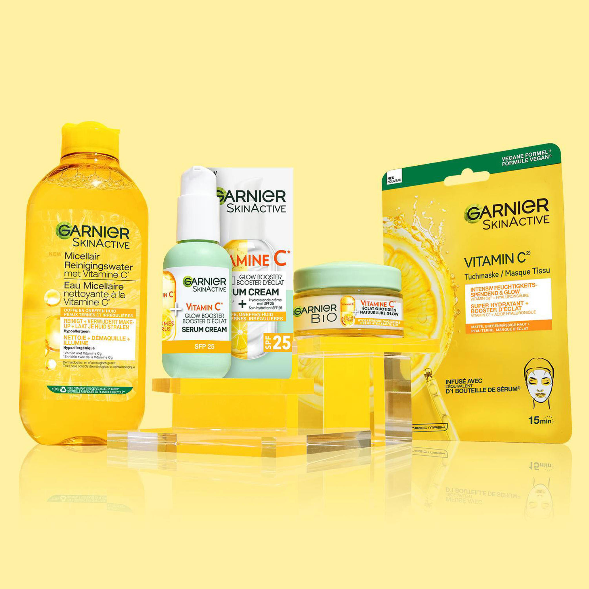 Garnier Skinactive Glow Booster Vitamine C* oogcrème - 15 ml | wehkamp