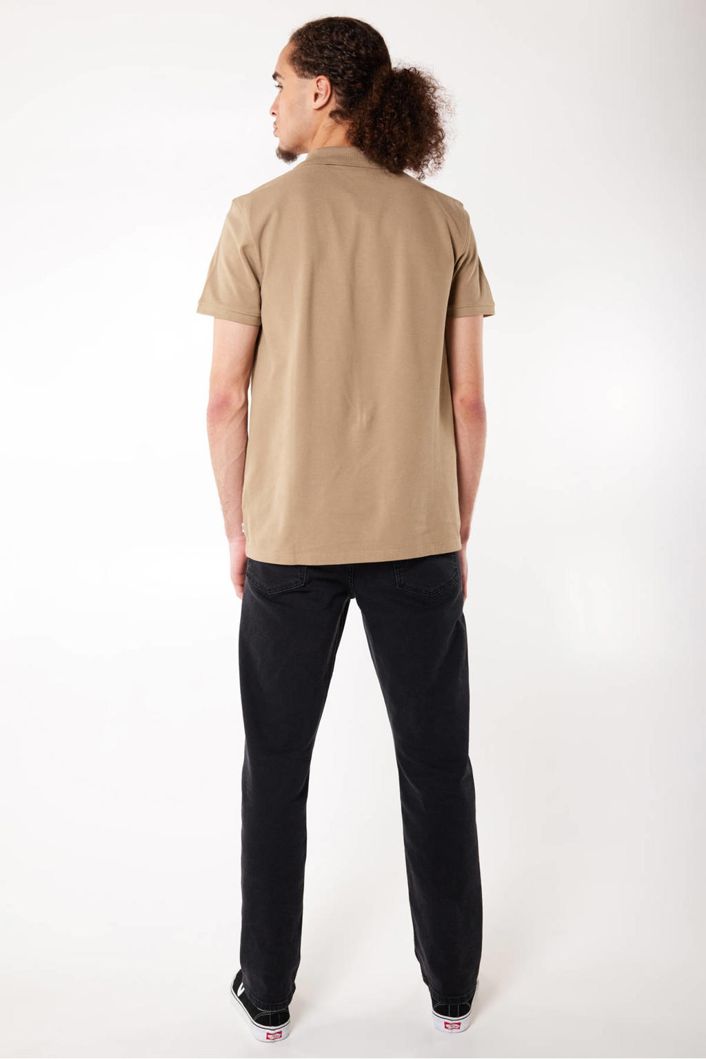 America Today regular fit polo kaki | wehkamp