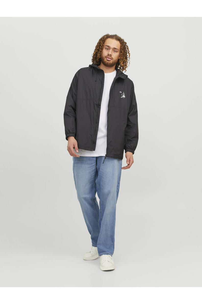 JACK & JONES PLUS SIZE regular fit T-shirt JCOFILO Plus Size met ...