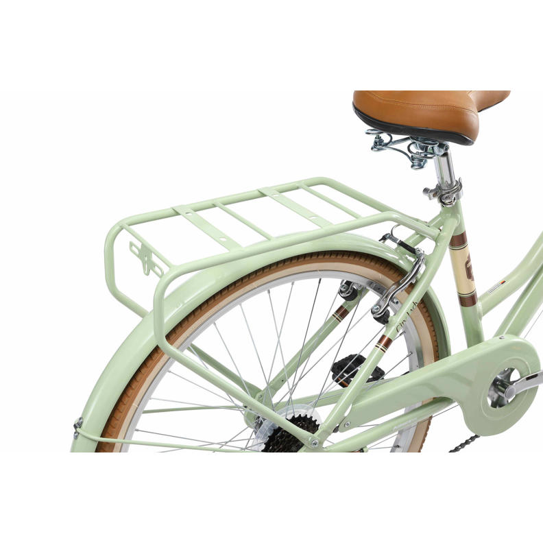 BikeStar retro damesfiets, 26 inch, 7 sp derailleur, mint | wehkamp