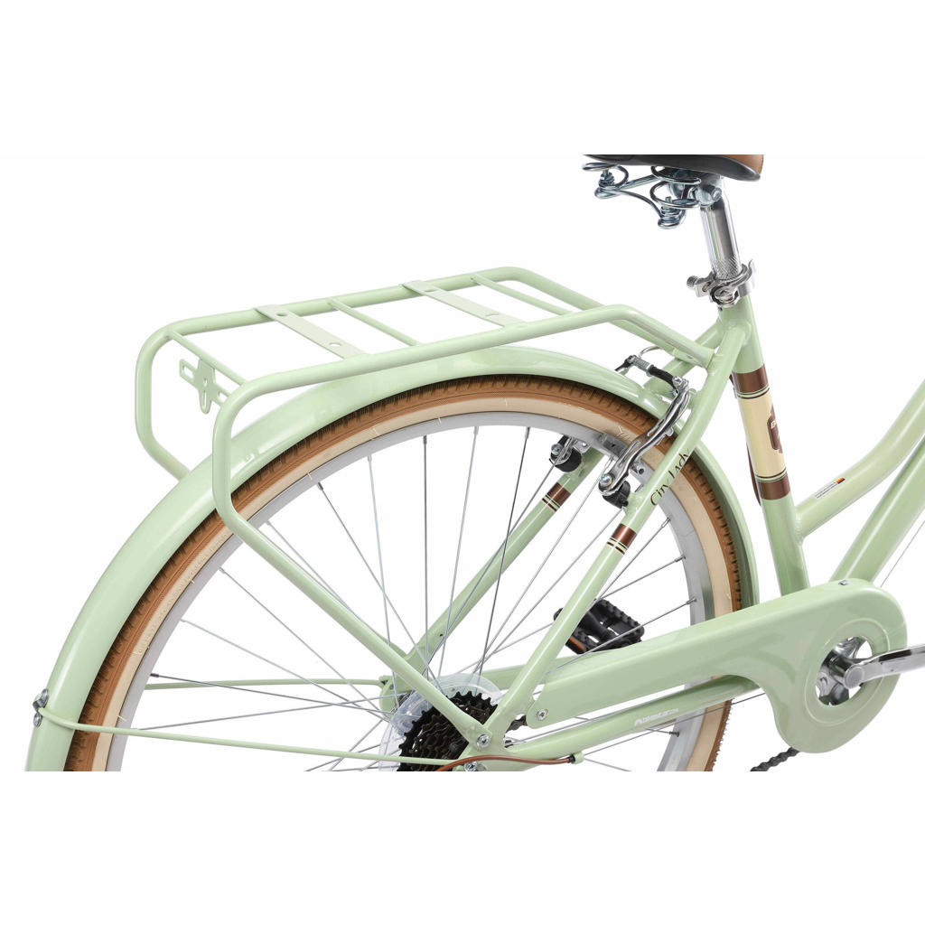 BikeStar retro damesfiets, 28 inch, 7 sp derailleur, mint | wehkamp