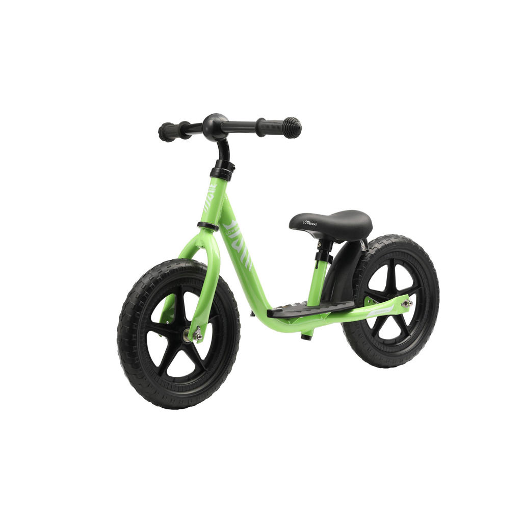 Löwenrad 12 inch loopfiets met staplank, rood | wehkamp