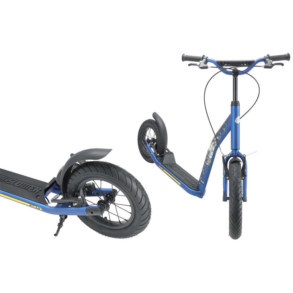 STAR SCOOTER New Gen Sport, autoped, 16 inch - 12 inch, blauw | wehkamp
