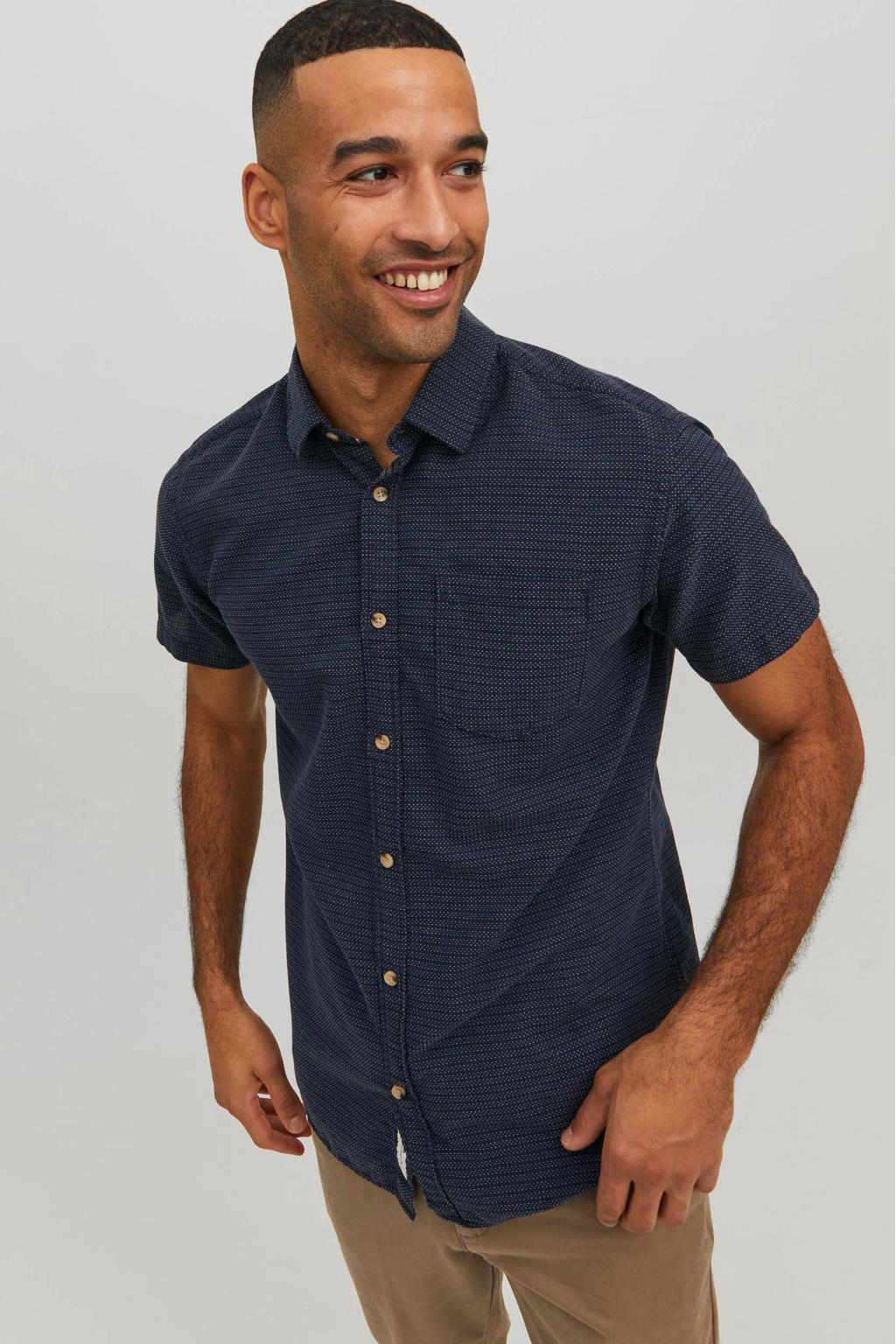 JACK & JONES ORIGINALS regular fit overhemd JORABEL met all over print ...