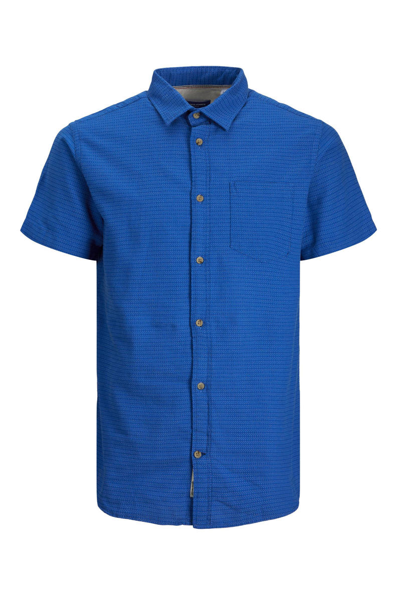 JACK & JONES ORIGINALS regular fit overhemd JORABEL nautical blue | wehkamp