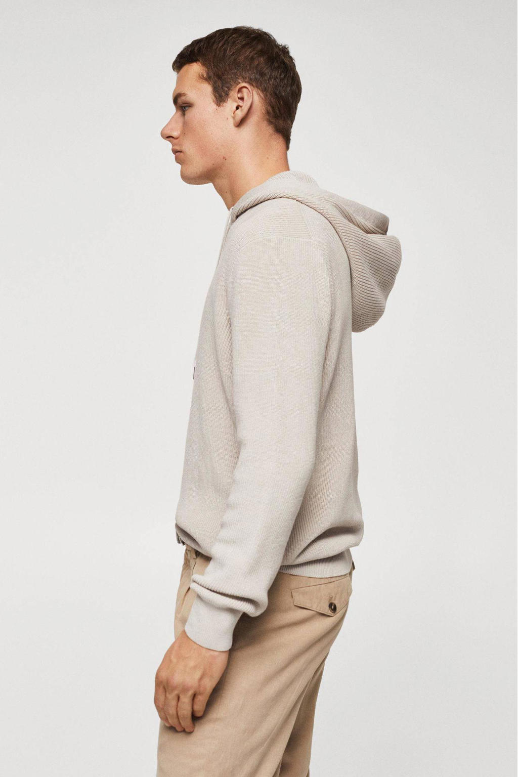 Mango Man hoodie naturel wit kopen? | Morgen in huis | wehkamp