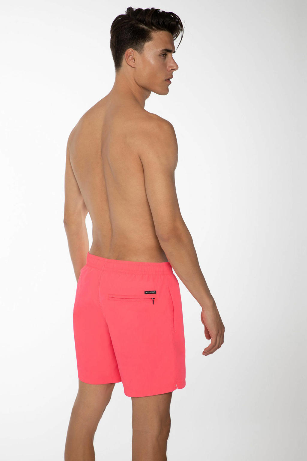 Protest zwemshort Faster neonroze | wehkamp