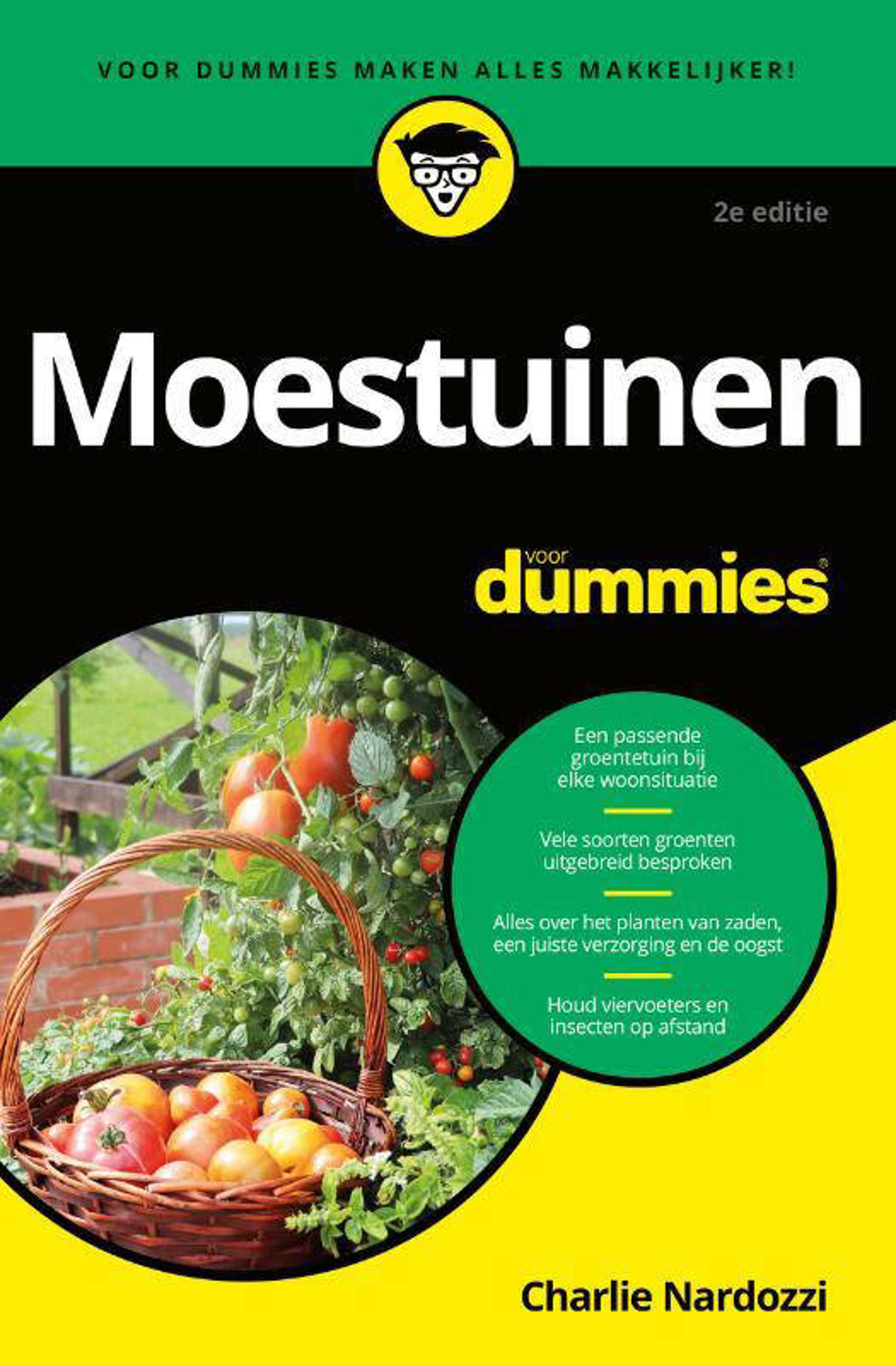 Charlie Nardozzi Voor Dummies: Moestuinen voor Dummies | wehkamp