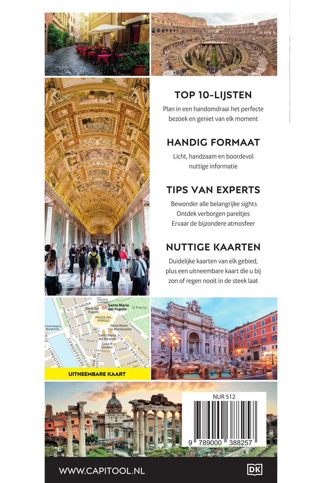 Capitool Capitool Reisgidsen Top 10: Rome | wehkamp