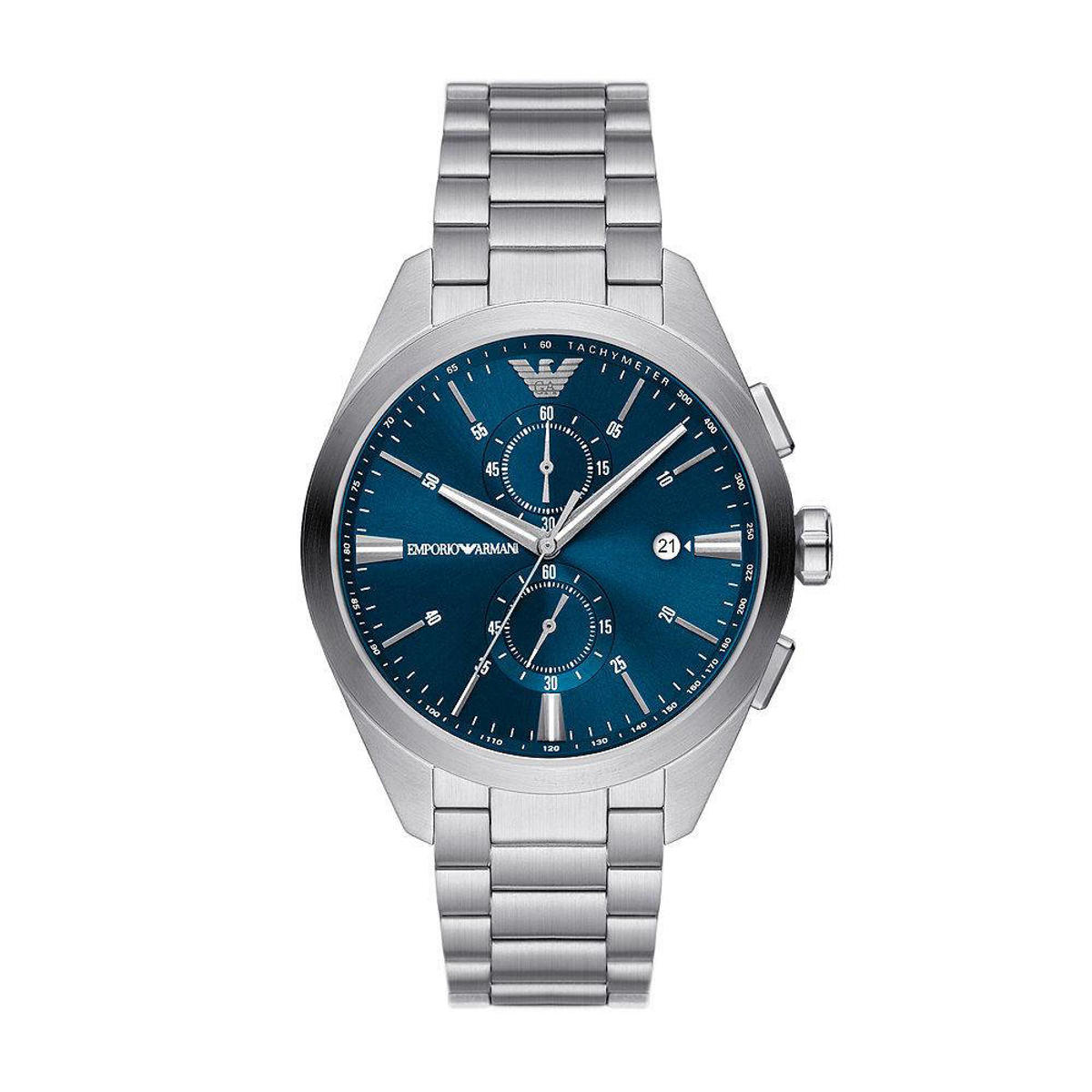 Emporio Armani horloge AR11541 Emporio Armani zilverkleur | wehkamp