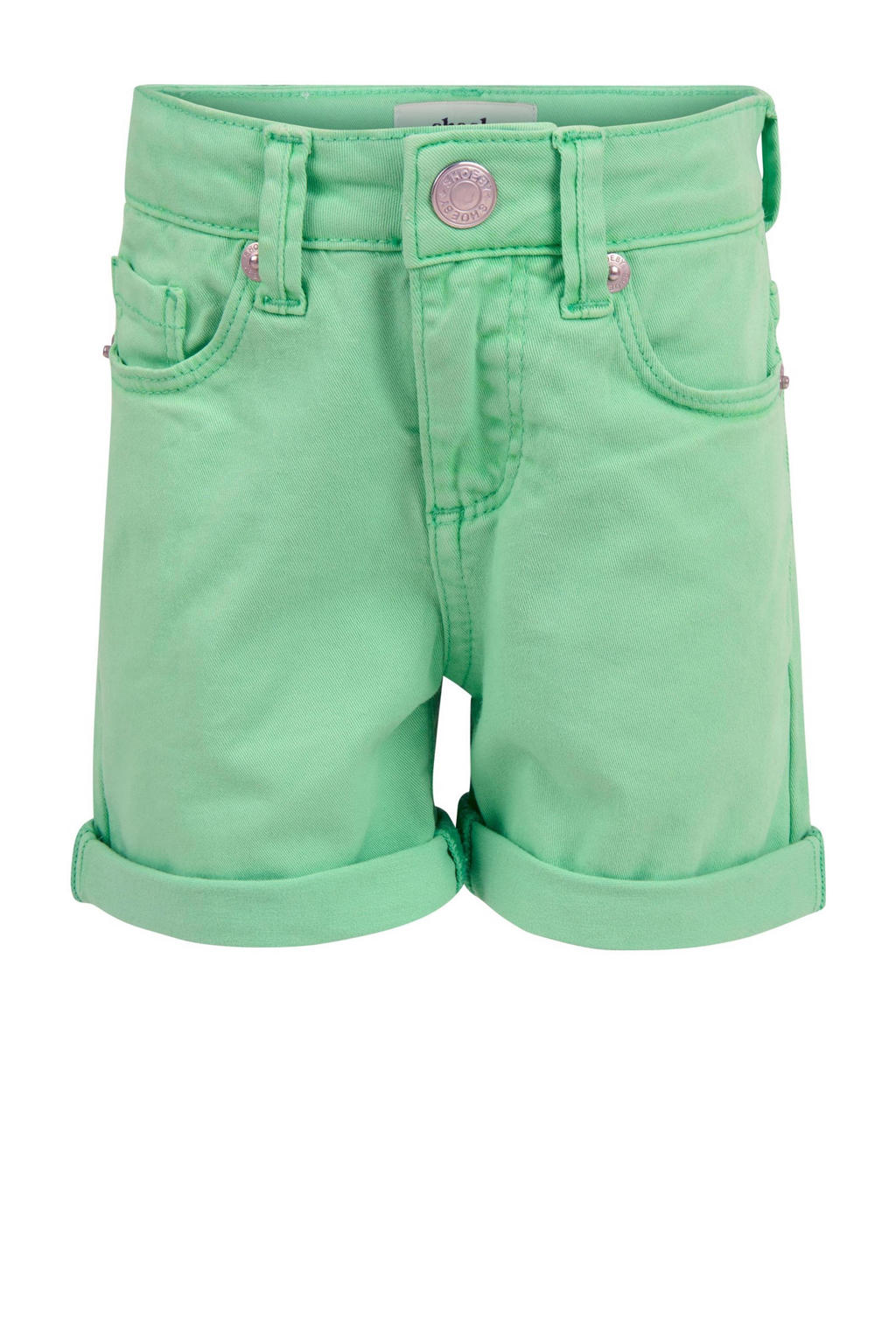 Shoeby high waist short groen | wehkamp