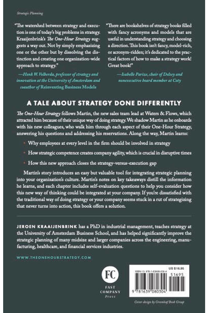 Jeroen Kraaijenbrink The One-Hour Strategy | wehkamp