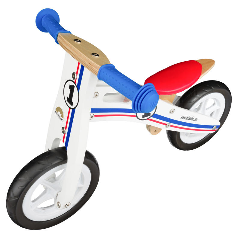 BikeStar houten loopfiets, 12 inch, wit | wehkamp